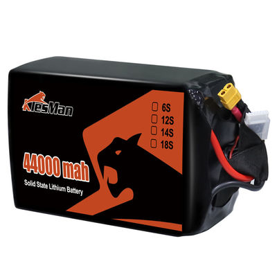 High Capacity Lipo FPV Drone Battery XT60 6S 44000 MAh 22.2V 10C Lipo ...