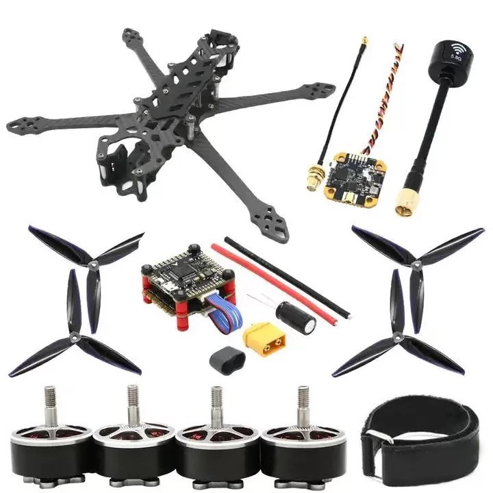 Radio Control Style FPV Drone Kit 10-13 Inch with Caddx Camera and ...