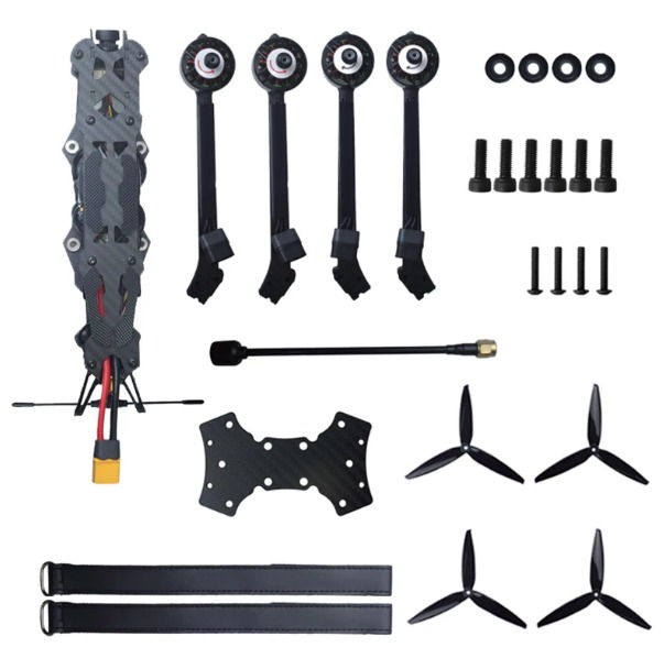 MARK4 V2 7 Inch FPV Drones Payload Weight 2Kg 5.8G 3W VTX 1.2G ELRS 915 ...